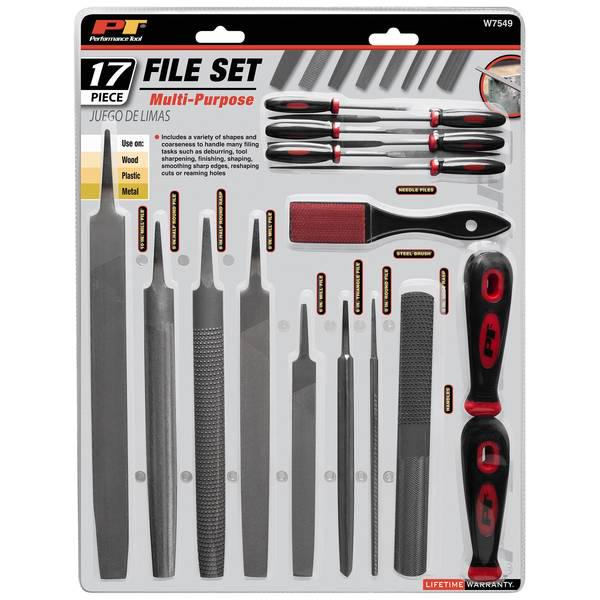 Performance Tool 17-Piece Multipurpose File Set - Walmart.com