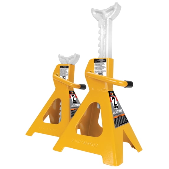 Performance Tool W41021 Ratchet Style Jack Stand Set for Lifting ...