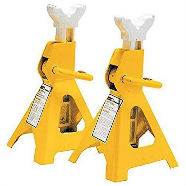 Performance Tool 2 Ton (4,000 lbs.) Capacity Heavy Duty Jack Stand Set ...