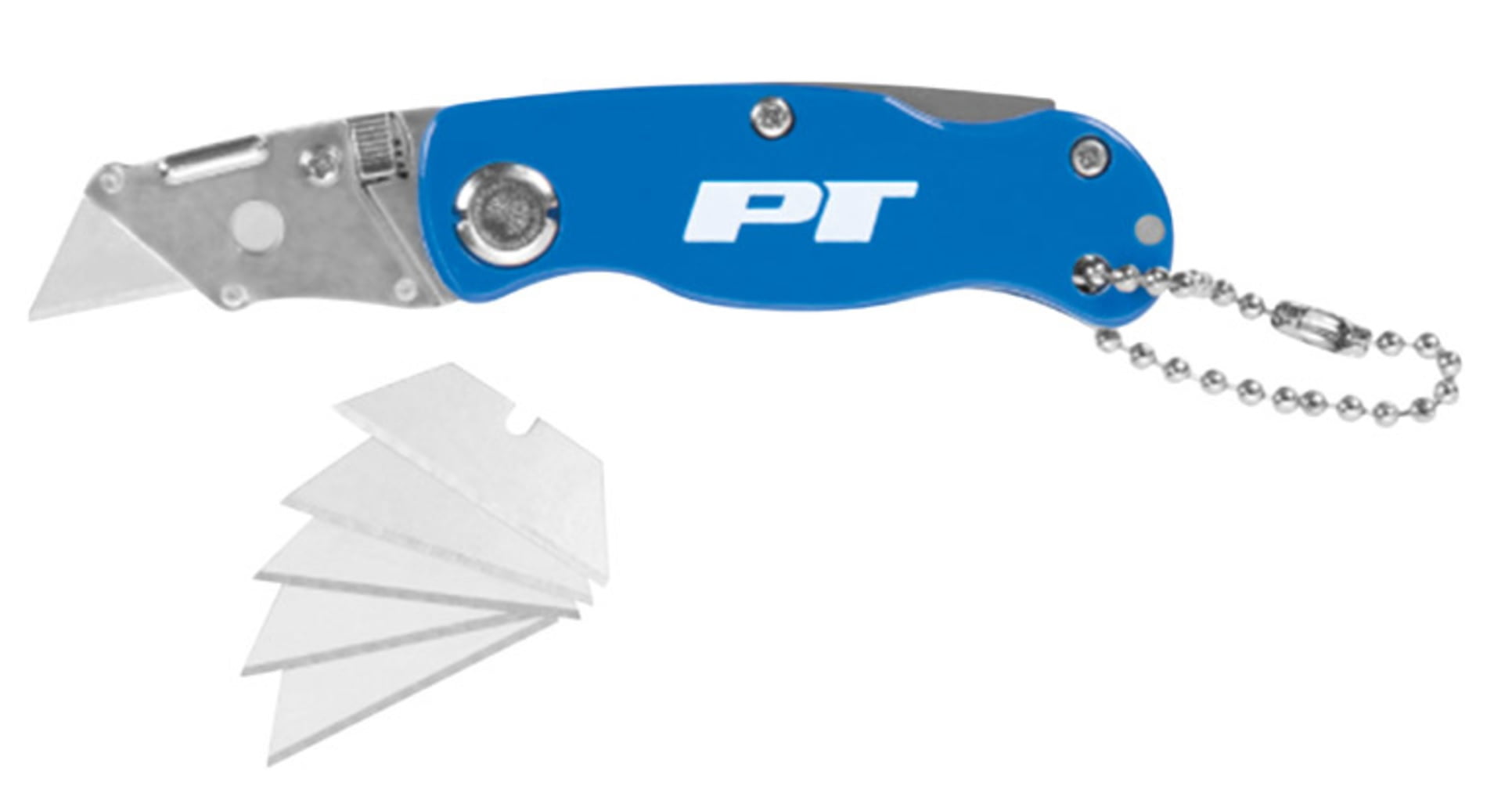 Performance Tool 20205 Lockback Compact Utility Knife, Blue - Walmart.com