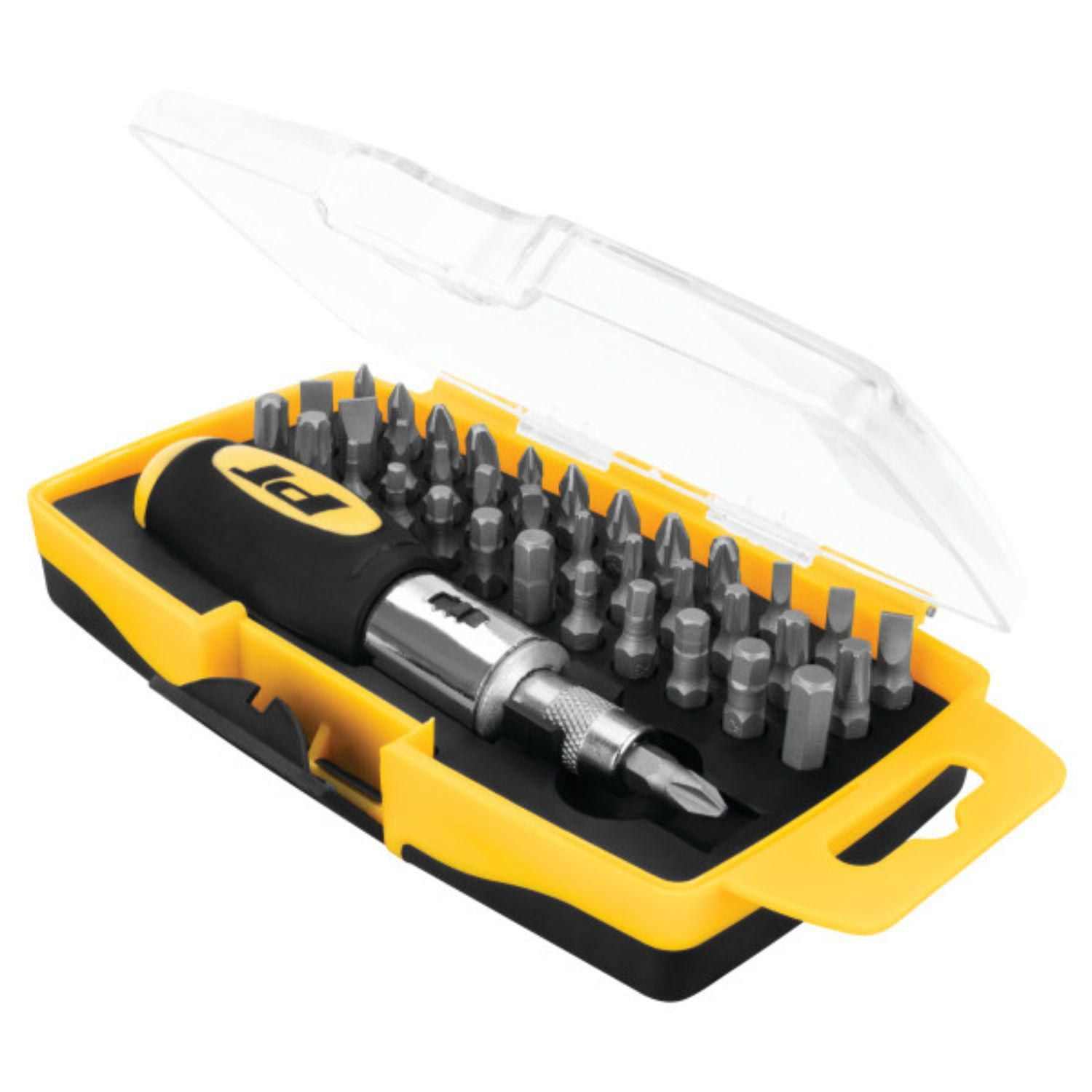 Performance Tool 38pc Compact Ratcheting Driver Set with Clear Case ...
