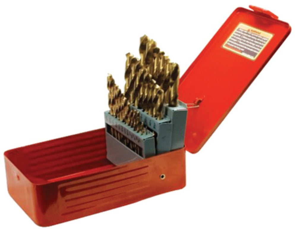 Performance Tool 59pc Drill Bit Set w/Steel Case (W9017) - Walmart.com