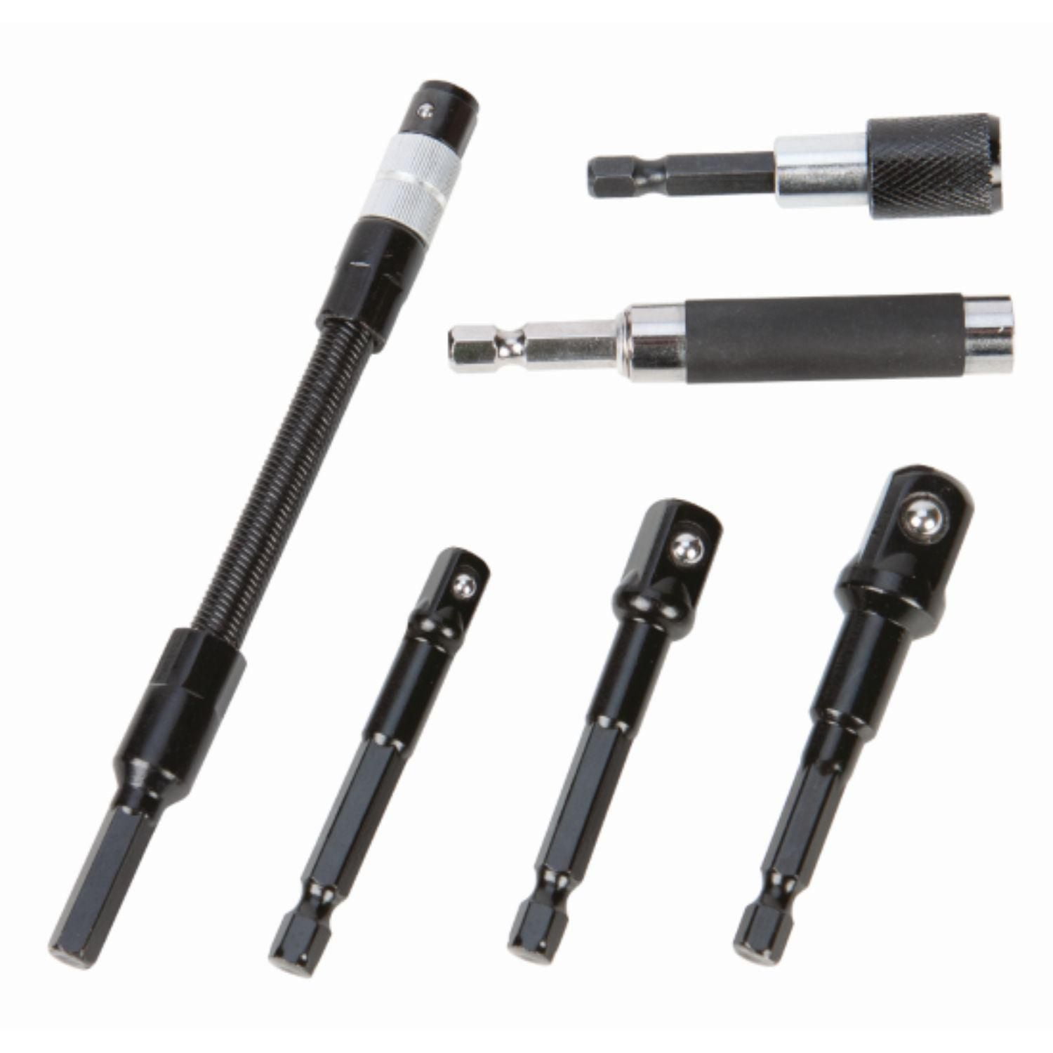 Performance Tool 6pc Power Tool Adapter Set - Walmart.com