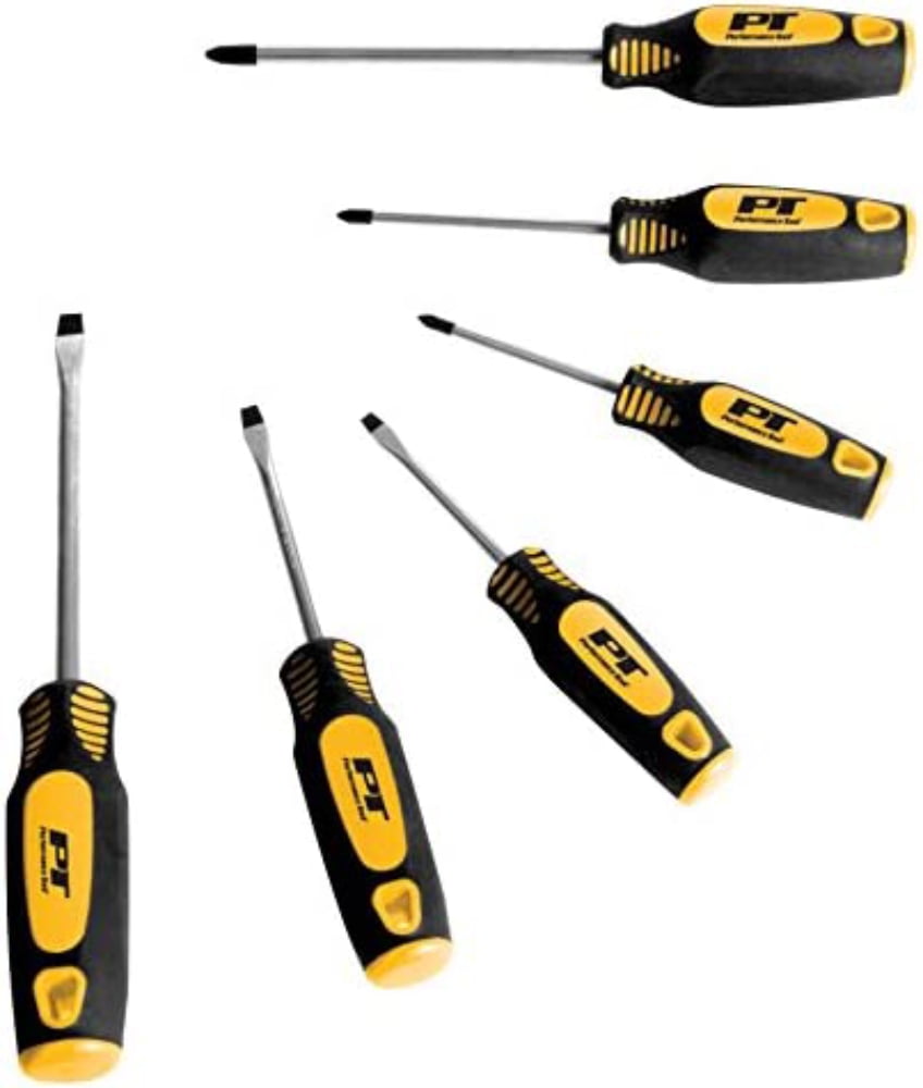 Performance Tool 6pc Screwdriver Set (W1703) - Walmart.com
