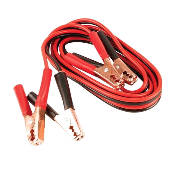 Performance Tool 12' Heavy-Duty 10-Gauge Jumper Cable, Metal Clamps ...