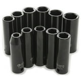 Performance Tool M591DB 11pc 1/2" Dr MET DW Impact Skt - Walmart.com