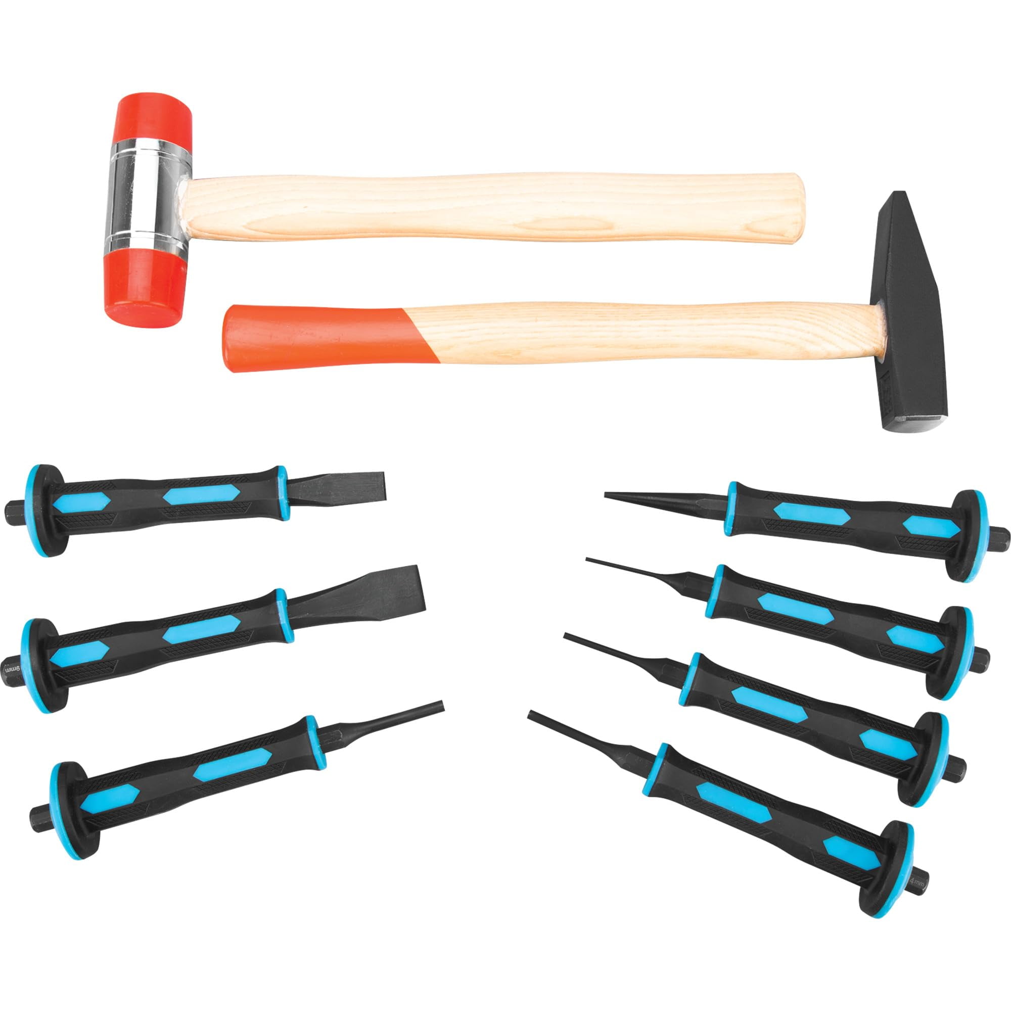 Performance Tool M7047 9 Pc. Hammer and Punch Set - Nylon Install ...