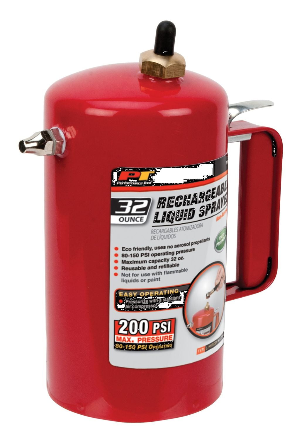 Performance Tool M715 Non-Aerosol Liquid Sprayer - Walmart.com