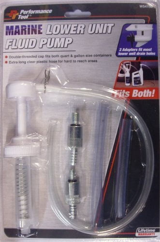 Performance Tool Marine Lower Unit Fluid Pump - Walmart.com