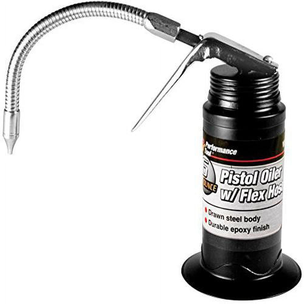 Performance Tool Pistol Oiler with Flex Hose - 6 oz. Capacity (W54265 ...