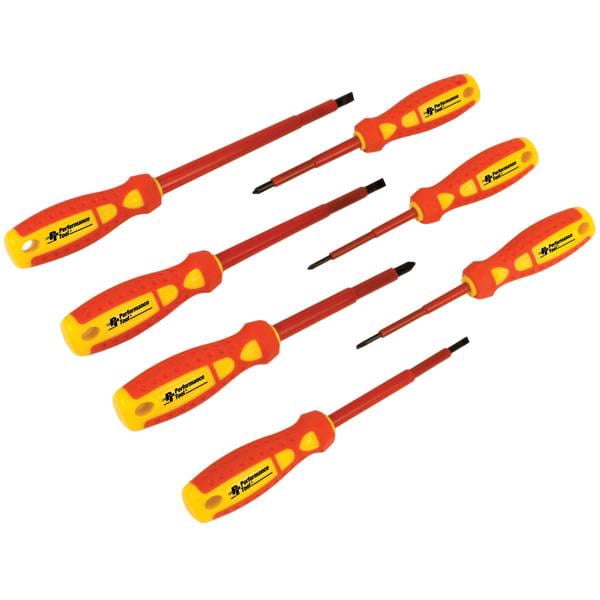 Performance Tool Seven-Piece Electrical Screwdriver Set - Walmart.com