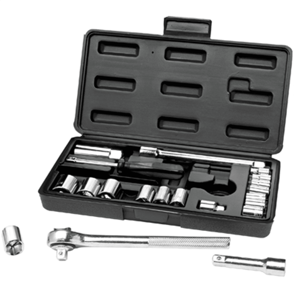 Wilmar Corp. / Performance Tool 7 Piece Metric Ratcheting Wrench Set ...
