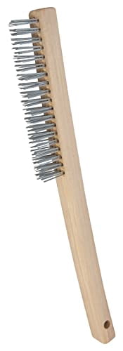 Performance Tool W1152 - Solid Wood Handle with Steel Bristles for ...