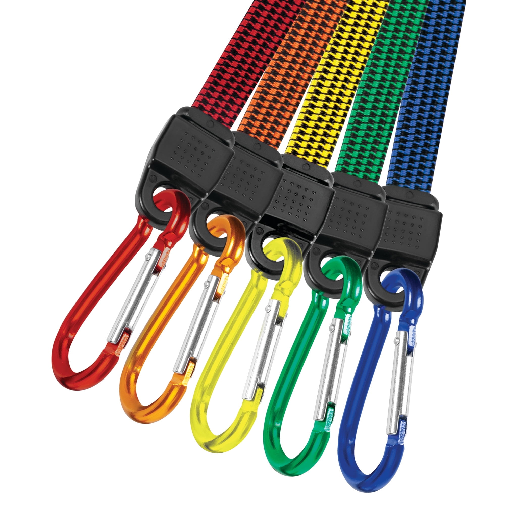 Performance Tool W1449 5pk Flat Carabiner Bungee Cord - Walmart.com