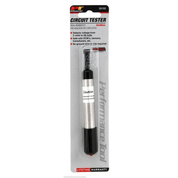 Performance Tool W20192 Cordless Circuit Tester - Walmart.com