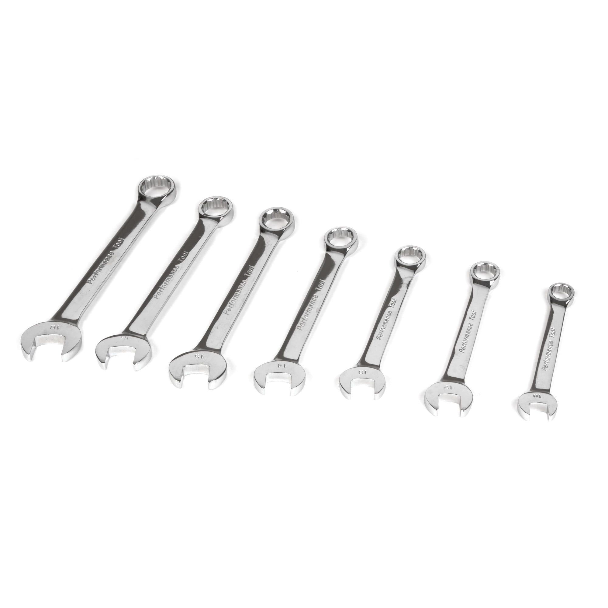 Performance Tool W30001 MM Polish Comb Wrench Set, 7-Piece, 1-Pack ...