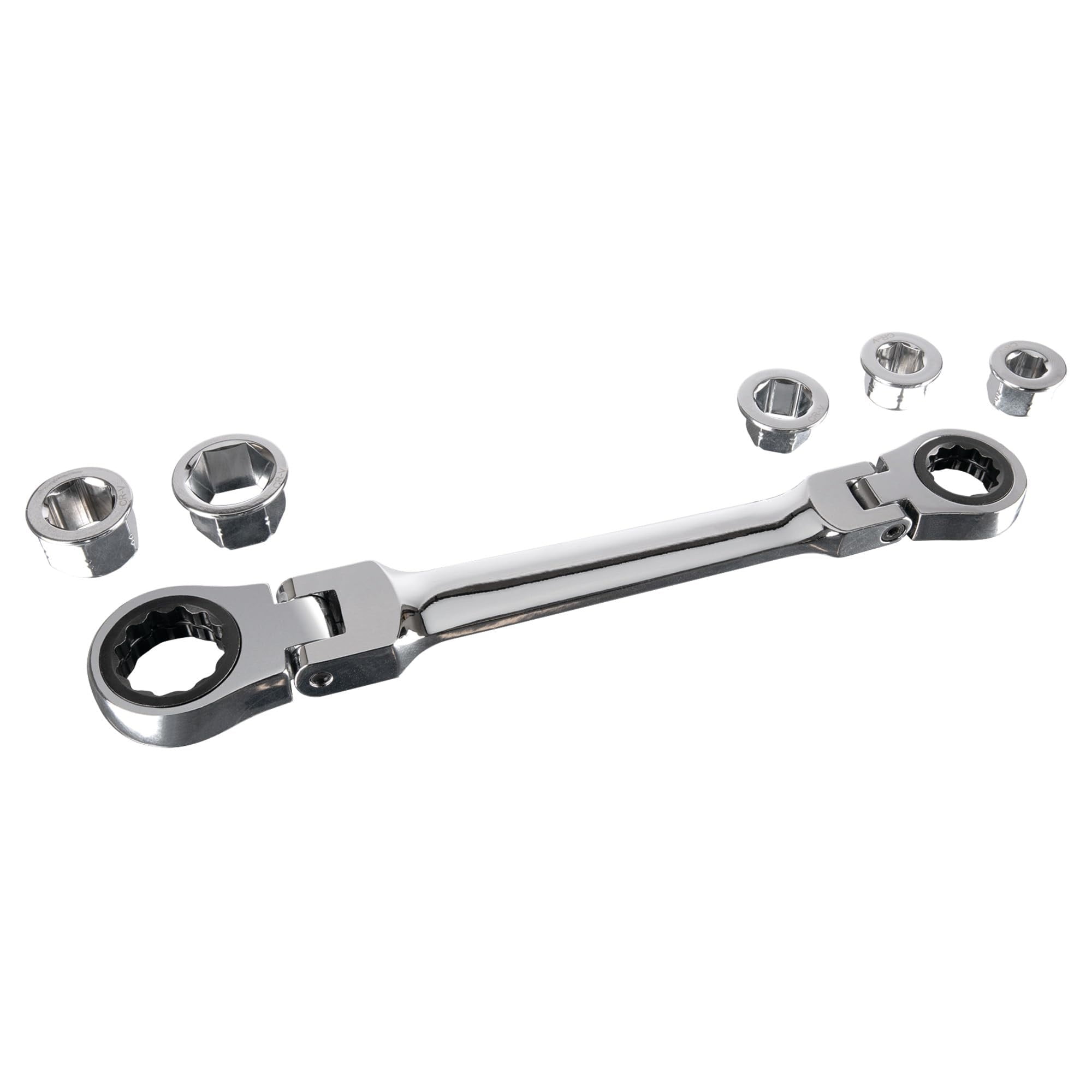 Performance Tool W30648 7-in-1 72 Gear Teeth SAE Pivot Head Ratcheting ...