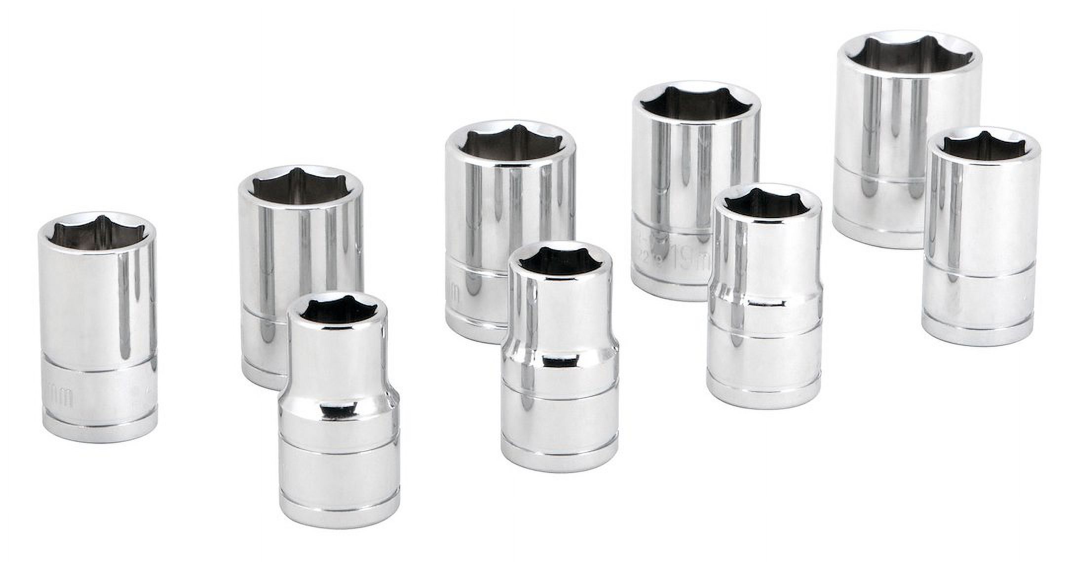 Performance Tool W32202 9pc 1/2" Dr MET Socket Set - Walmart Business ...