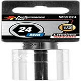 Performance Tool W32224 1/2" Dr 24mm 6pt Socket - Walmart.com