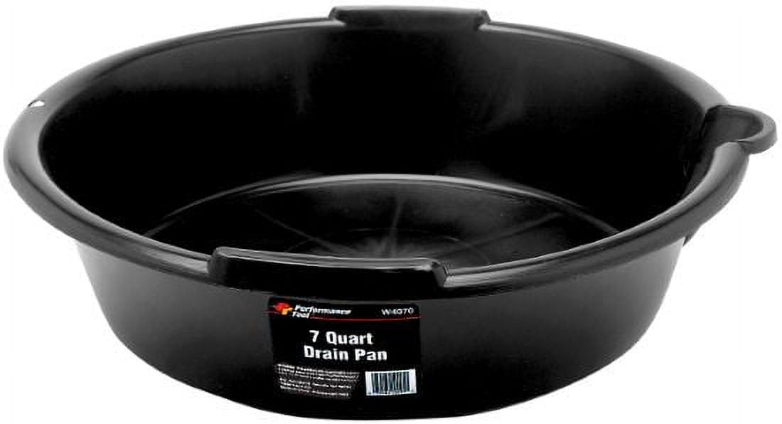 Performance Tool W4070 Drain Pan, 7 Quart Capacity - Walmart.com