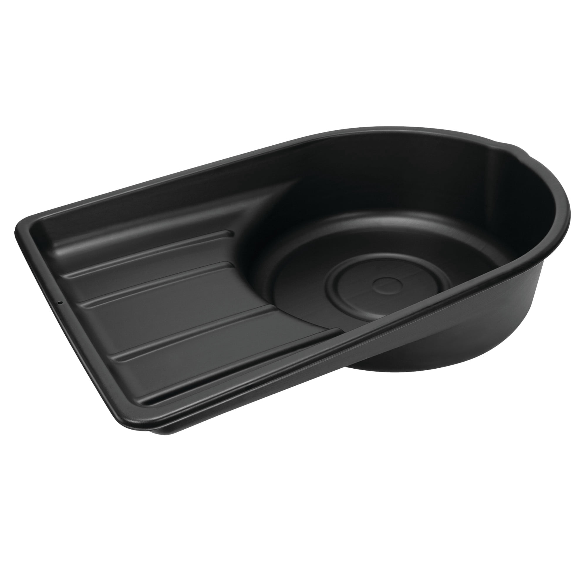 Performance Tool, Oil Drain Pan, 7.5-Gallon, Built-In Basin Surface ...