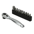 Performance Tool W475 1/4" Drive Mini Ratchet with Bits - Walmart.com