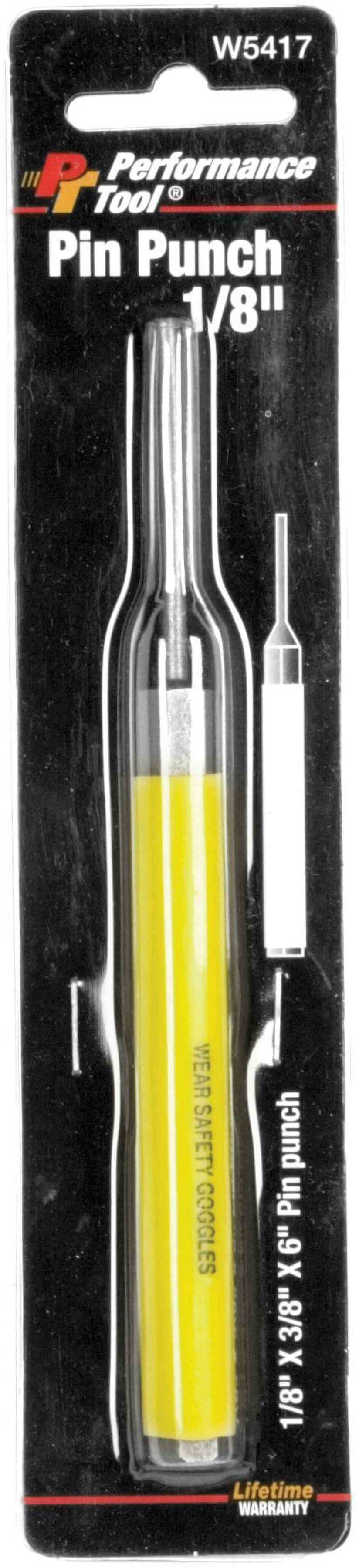 Performance Tool W5417 1/8" x 6" Pin Punch - Walmart.com