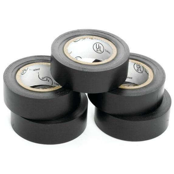 Performance Tool W548 5pk Black Electrical Tape - Walmart.com