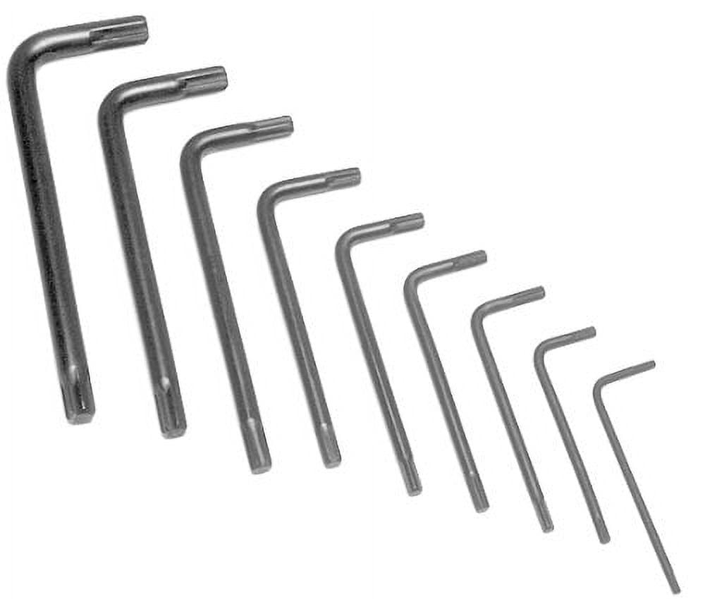 Performance Tool (W75933) 9-Piece Star Point L-Wrench Set - Walmart.com