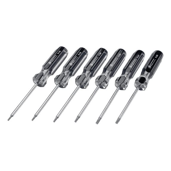 Performance Tool W80006 6pc Pro Stardriver Set w/Rack - Walmart.com