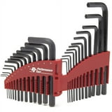 Performance Tool W80281 25pc SAE/MET Hex Key Set , Black - Walmart.com