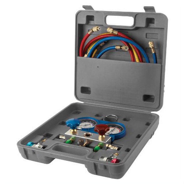 Performance Tool W89730 A/C Manifold Test Kit - Walmart.com
