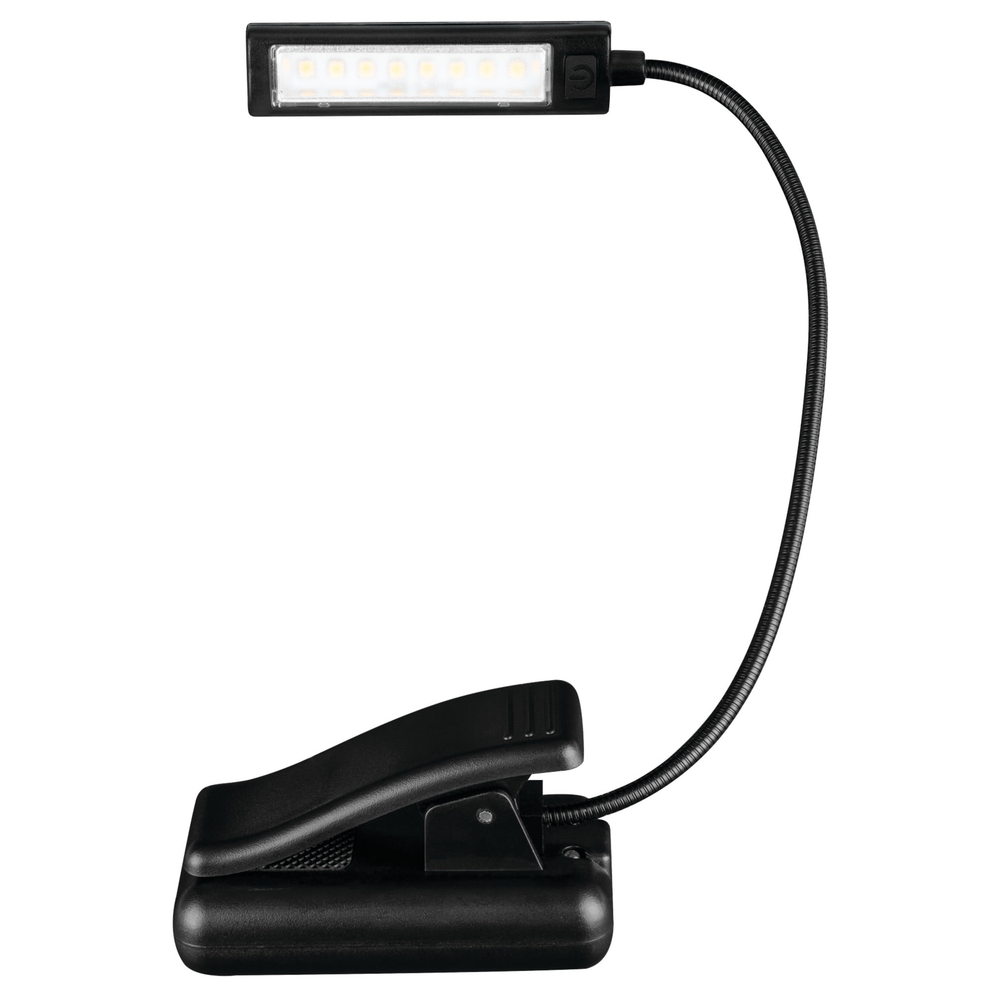 Performance Tool W9209 Portable LED Clip Book Light, Rechargeable ...
