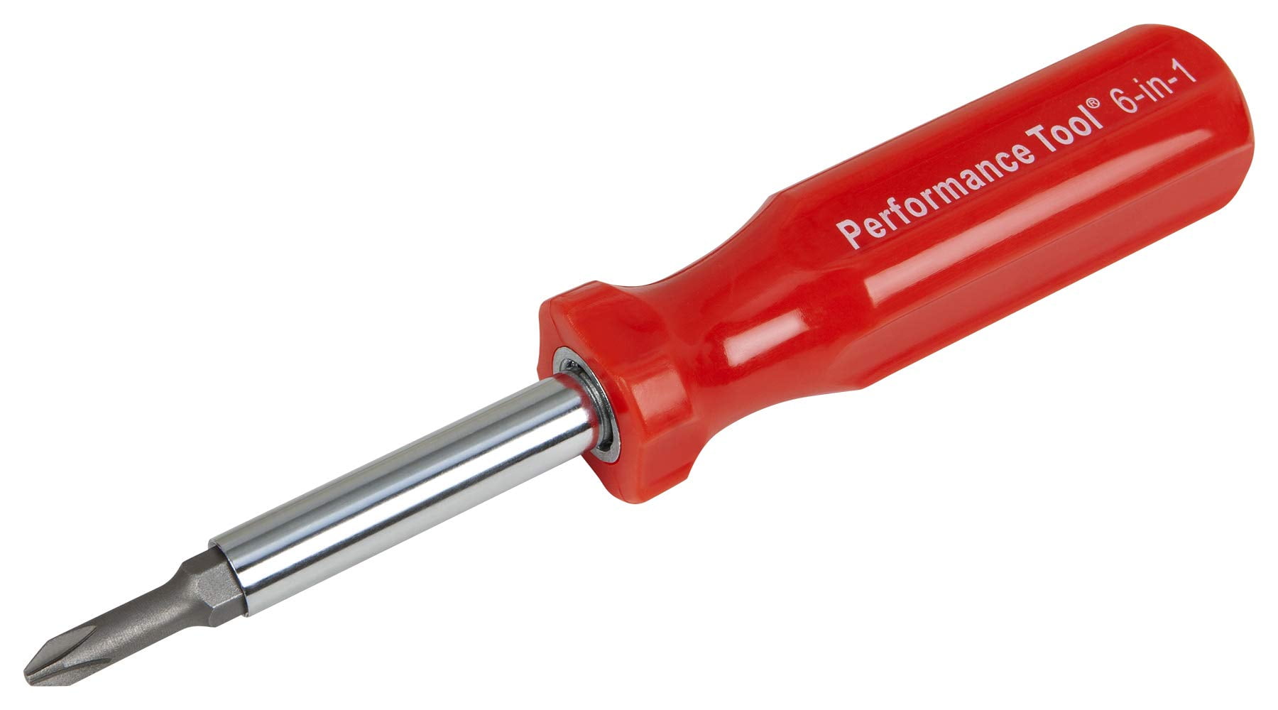 Performance Tool W975 6-in-1 Quick Change Screwdriver With Hex Torque ...