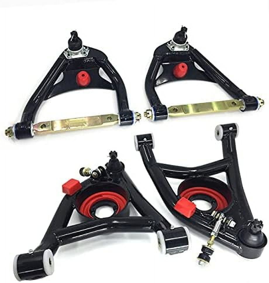 Performance Upper & Lower Tubular Control Arms A-arms Set for Chevy El Camino Monte Carlo ...