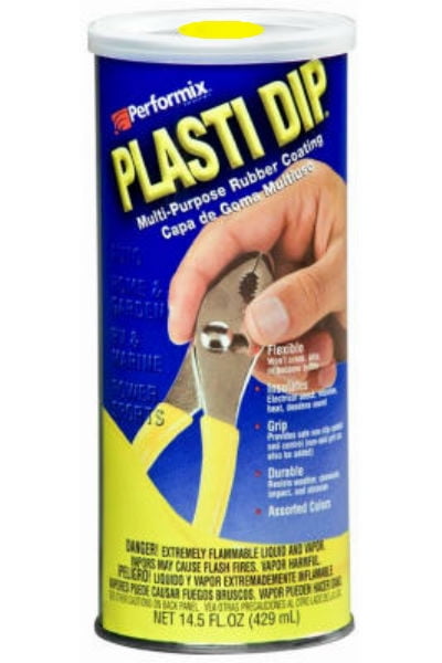 Performix 11602-6 Plasti Dip Multi-Purpose Rubber Coating, Yellow, 11 ...