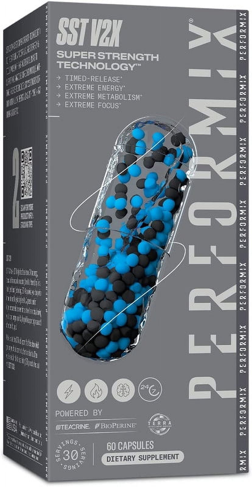 PERFORMIX SST Extreme V2X Thermogenic Supplements, Fat Burn Capsules ...