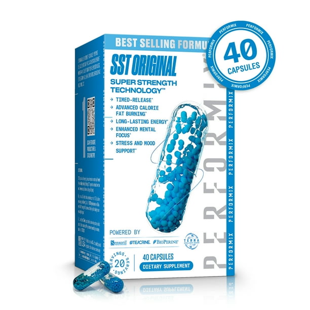 Performix SST Original Formula Energy Supplement, Timed Release Energy ...