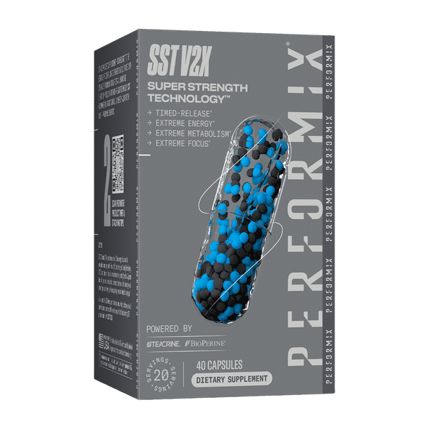 Performix SST V2X Extreme Thermogenic Fat Burner, Unflavored, 40 ...