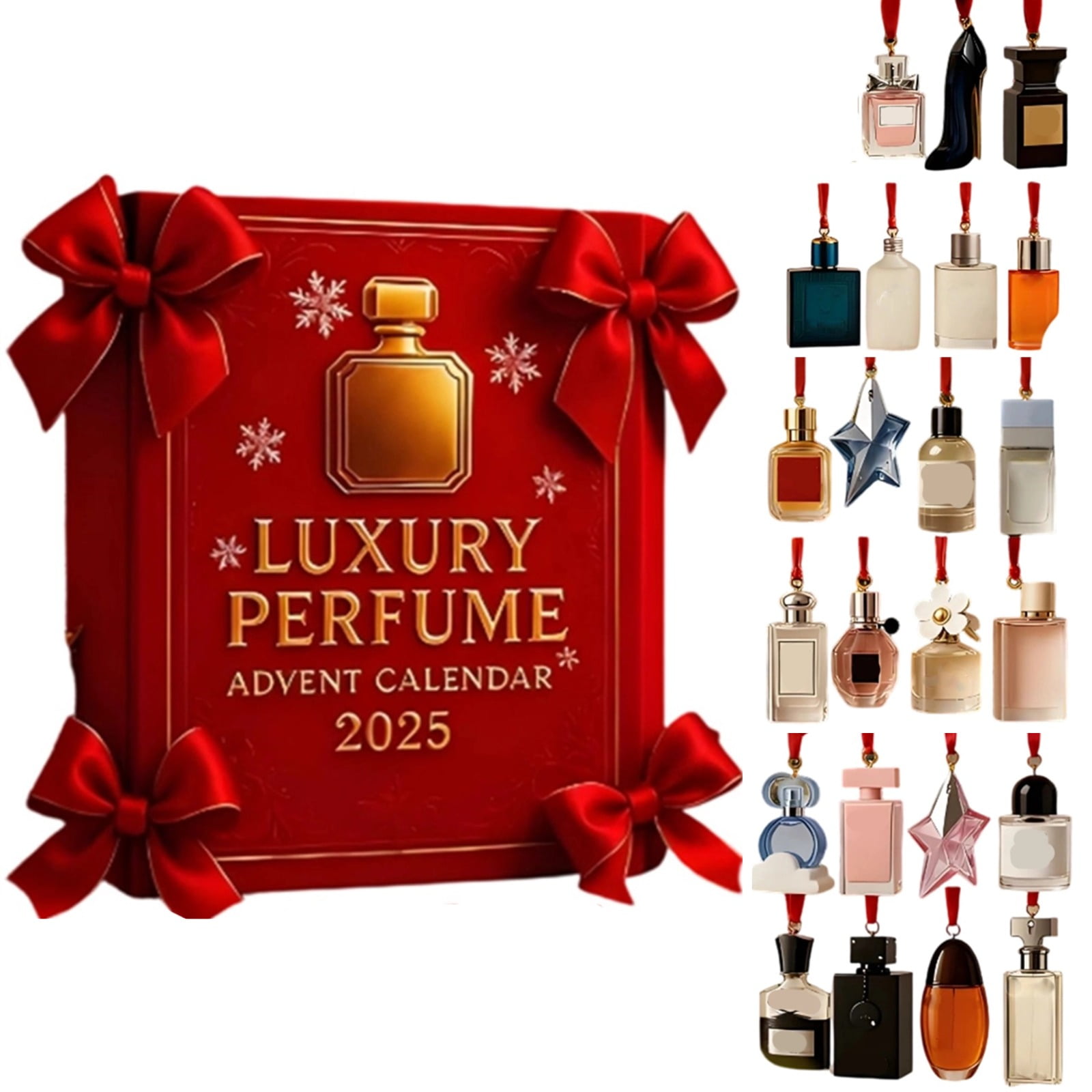 Perfume Advent Calendar 2025, 24 Collectible Keychain Countdown ...