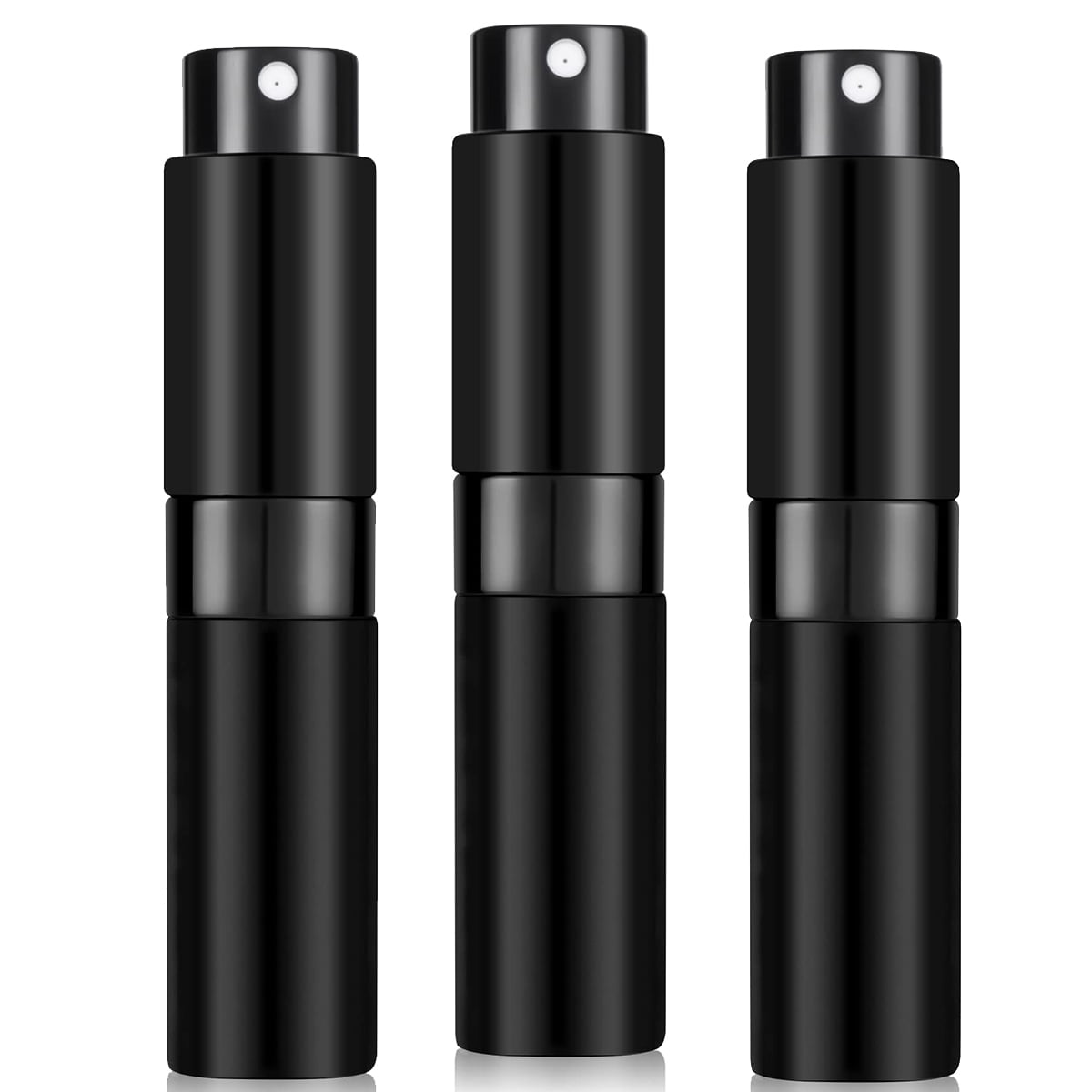 Perfume Atomizer Refillable, 8ml Portable Empty Travel Aluminum Perfume ...