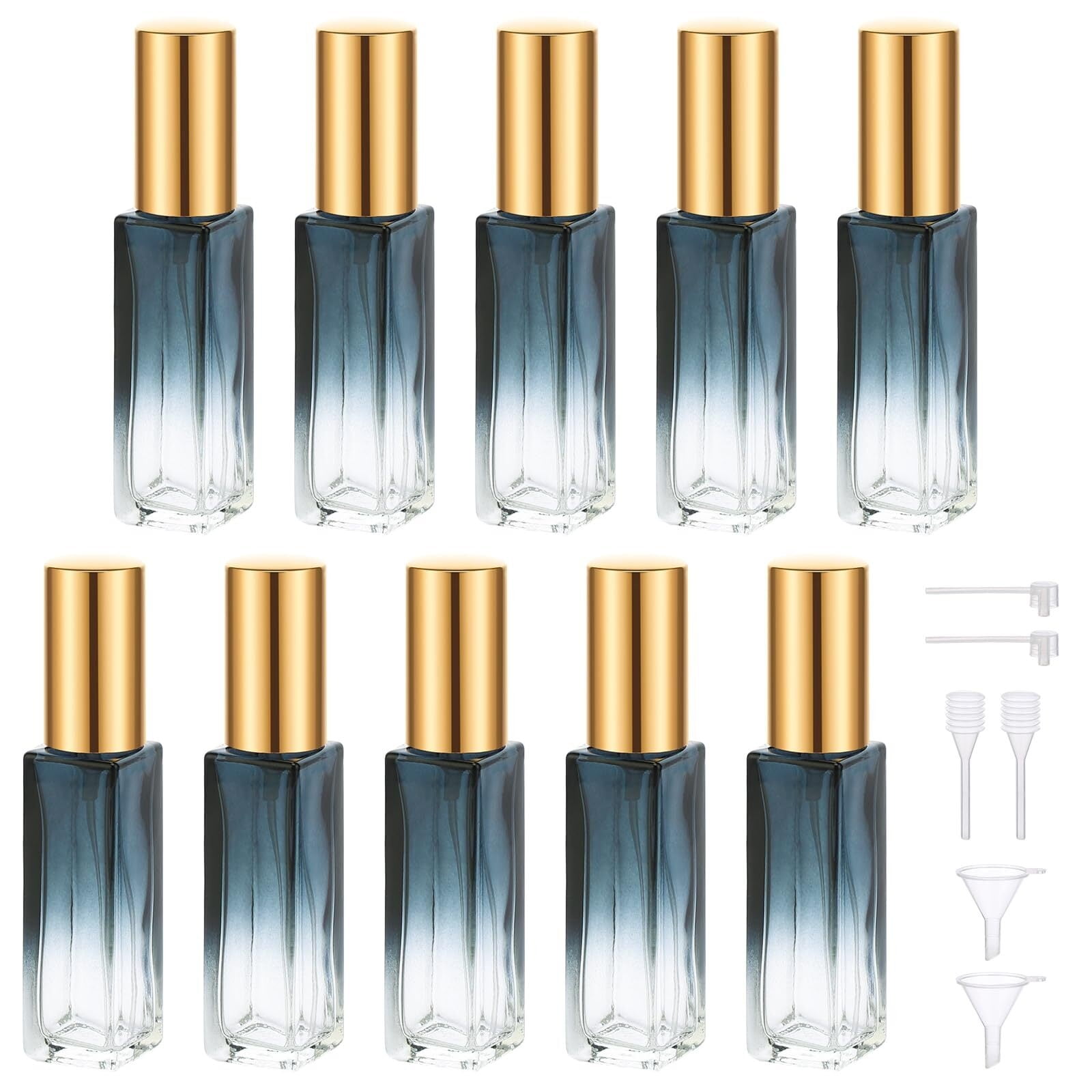 Perfume Atomizer Travel, 10pcs Portable Mini Refillable Perfume Bottles ...
