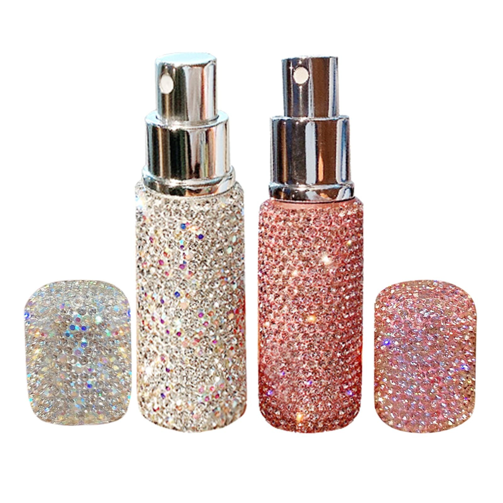 Perfume Bottle 10ml Refillable Lightweight Glass Pump Bottle Small ...