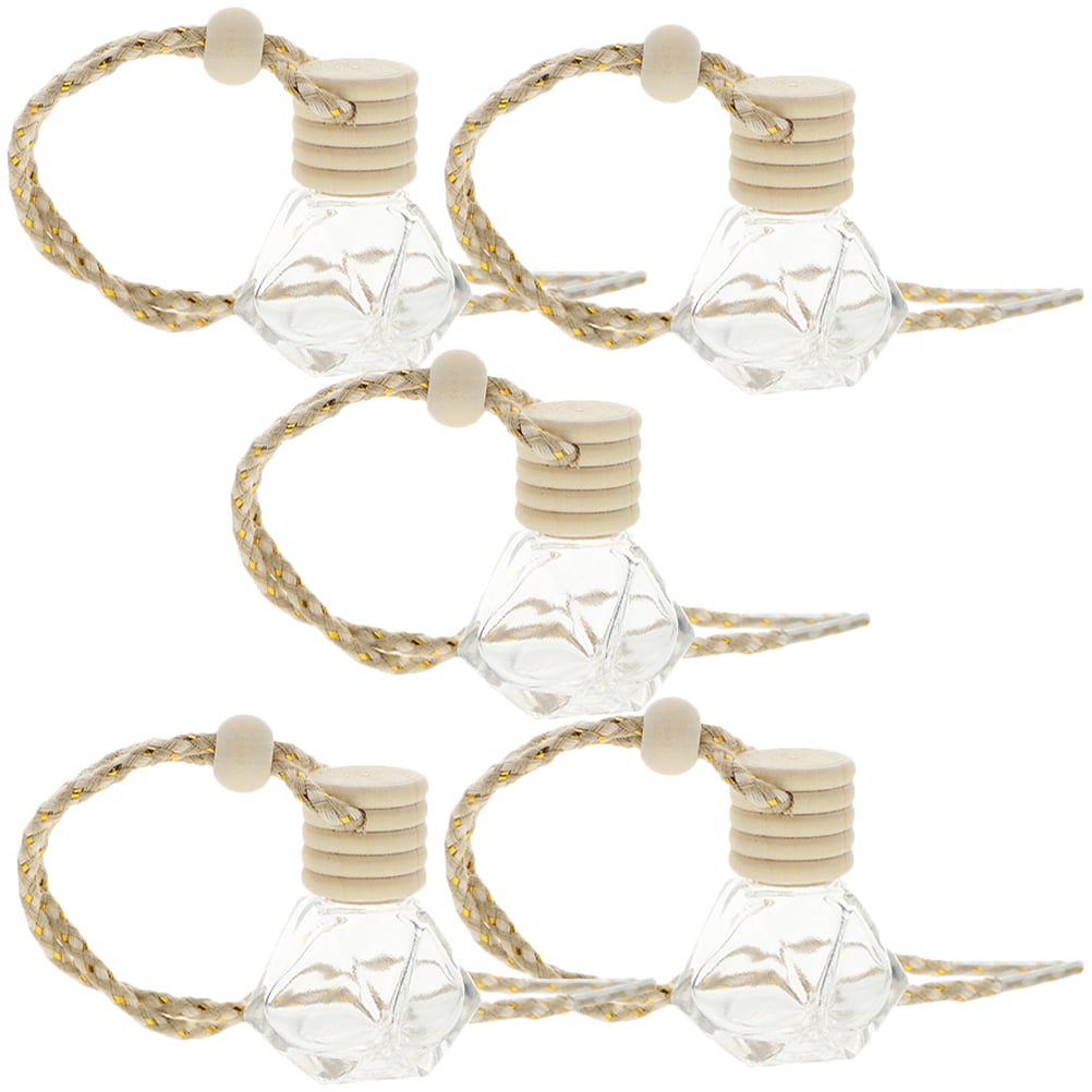 Perfume Bottle Essential Oil Car Diffuser Hanging Oils Women Accessory Reusable Aroma Compact ...