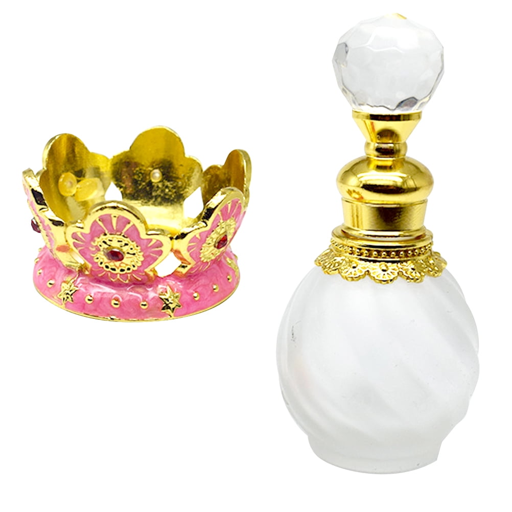 Perfume Bottle Glass Dropper Essential Oil Spray Bottles Refill Alloy ...
