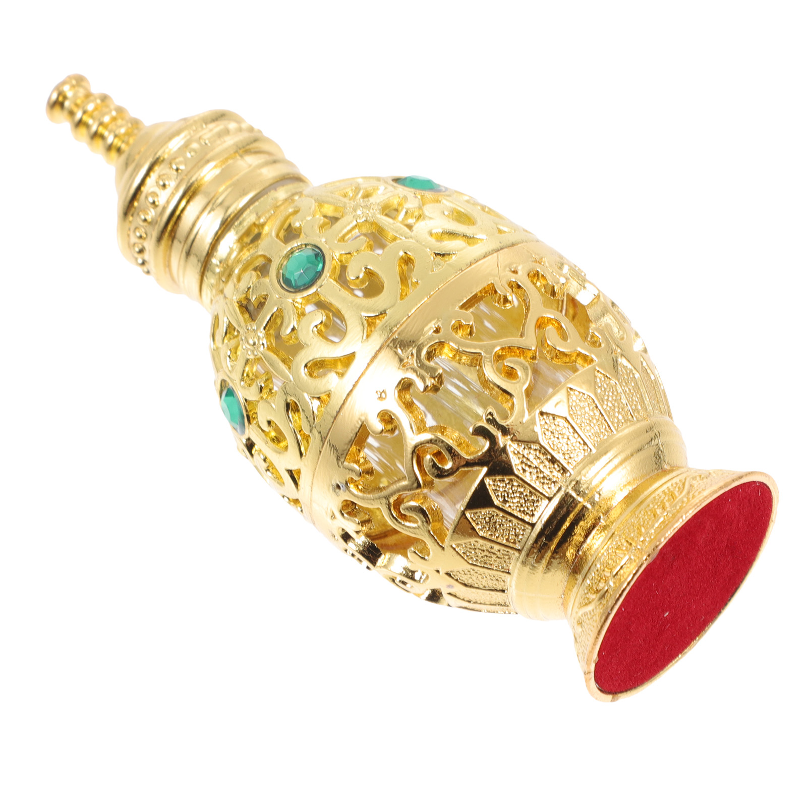 1Pc Perfume Bottle Golden Middle Eastern Perfume Separate Fragrance Bottle 10ml - Walmart.com