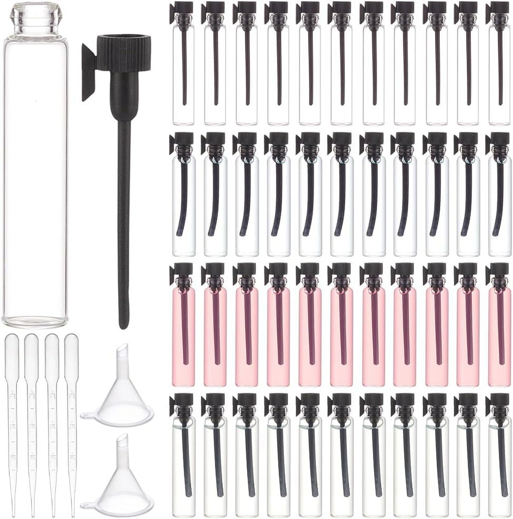 Perfume Dispensing Kits including 1ml Glass Refillable Sample Perfume ...