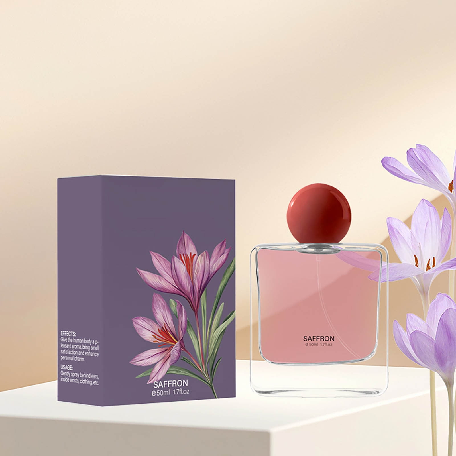 Perfume Essence Long Lasting Fresh Fragrance Saffron Notes Soft Aroma ...