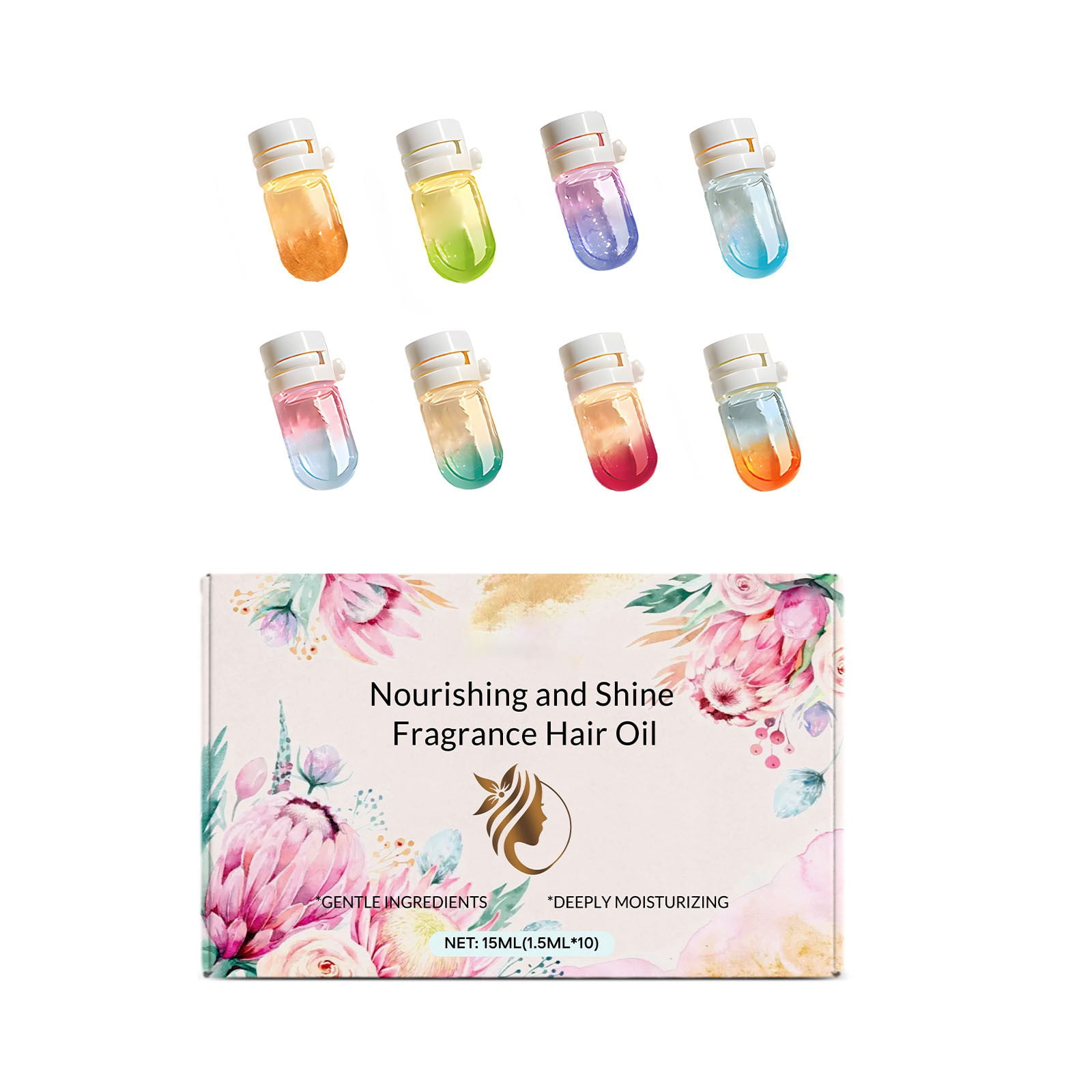 Perfume & Hair Oil 2 in 1 – & Camellia Nourishment for Frizzy Mini Hair ...