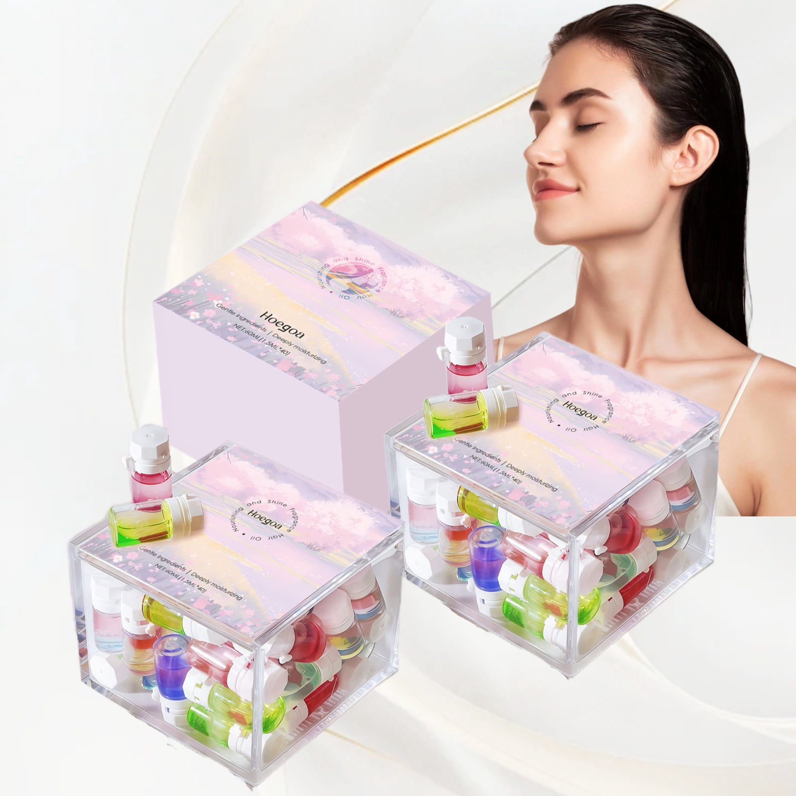 Perfume & Hair Oil 2-in-1 – Nourishment for Frizzy, Mini Hair Perfume ...